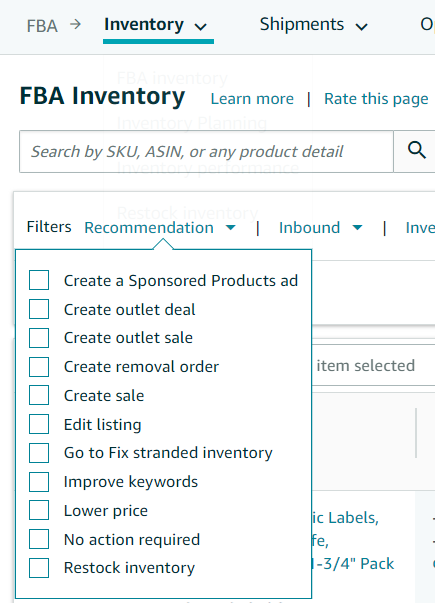 How It Works: FBA Inventory in Seller Central