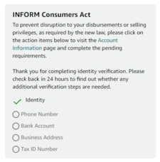 INFORM Consumers Act: What Amazon Sellers Need to Know