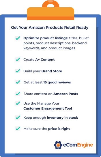 Amazon Retail Readiness Checklist for Sellers