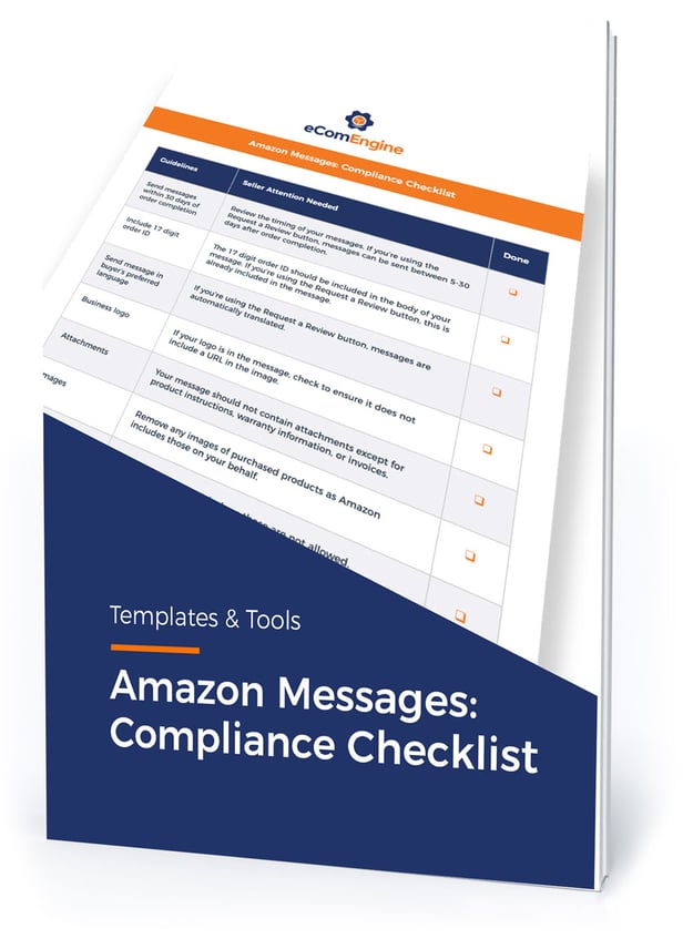 Amazon Messages: Compliance Checklist