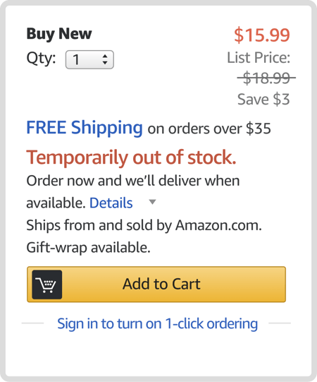 How to Avoid Amazon Out of Stock Situations