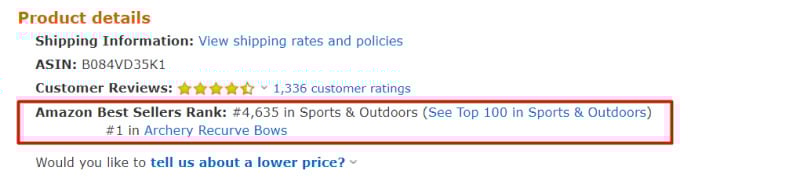 What's a Good Amazon Sales Rank?