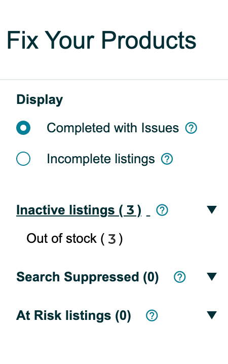 How to Use Amazon’s Fix Your Products Page