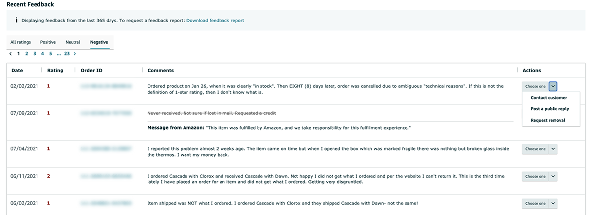 Amazon Feedback Removal Guidelines: What You Need to Know