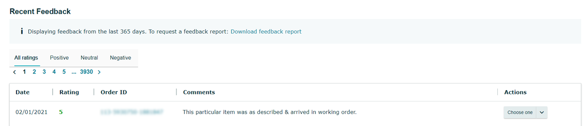How to Use the Amazon Feedback Manager