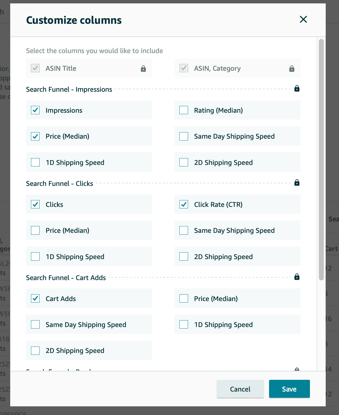 Amazon Search Analytics: Catalog and Query Performance Tools