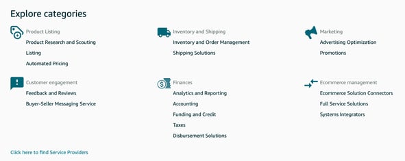 How to Find an App on the Amazon Selling Partner Appstore