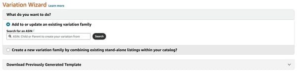 How to Add a Variation to an Existing Amazon Listing