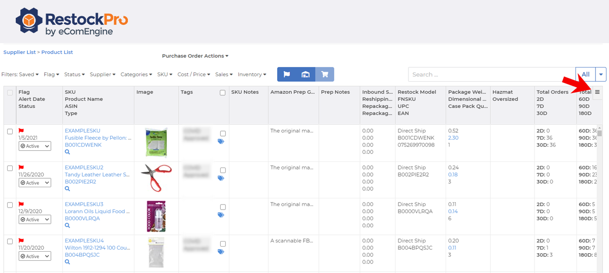 How do I create an Amazon shipment in RestockPro?
