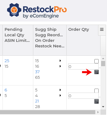 How are Suggested Ship and Order, On Order, and Restock Needed ...