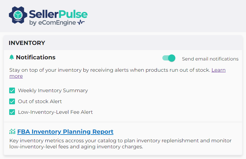 What are Inventory Alerts?